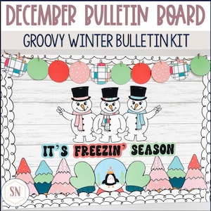 Winter Bulletin Board | Snowman Bulletin Board | Bulletin Board Ideas ...