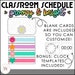 Groovy Classroom Decor Schedule Cards - Etsy