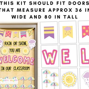 April Door Decor | Spring Door Decorations | Spring Door Decorations ...