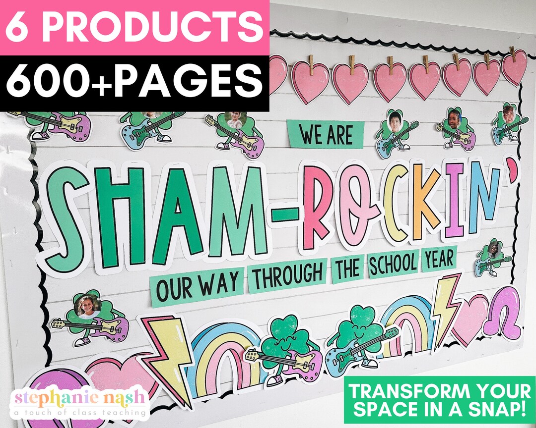 March Classroom Decor | St. Patrick's Day Classroom Decor | St. Patrick ...