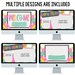 Elementary Classroom Decor Retro & Fun Daiy Classroom Slides - Etsy