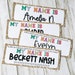 Groovy Classroom Decor Desk Name Plates (Instant Download) - Etsy