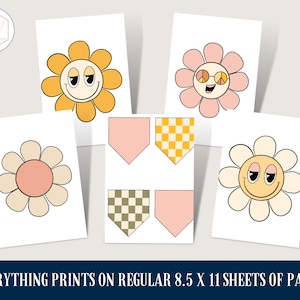 Groovy Spring Bulletin Board Board | April Sun & Flowers Bulletin Kit ...