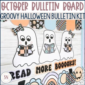 Halloween Bulletin Board Kit | October Bulletin Board Kit - Etsy