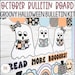 Halloween Bulletin Board Kit | October Bulletin Board Kit - Etsy
