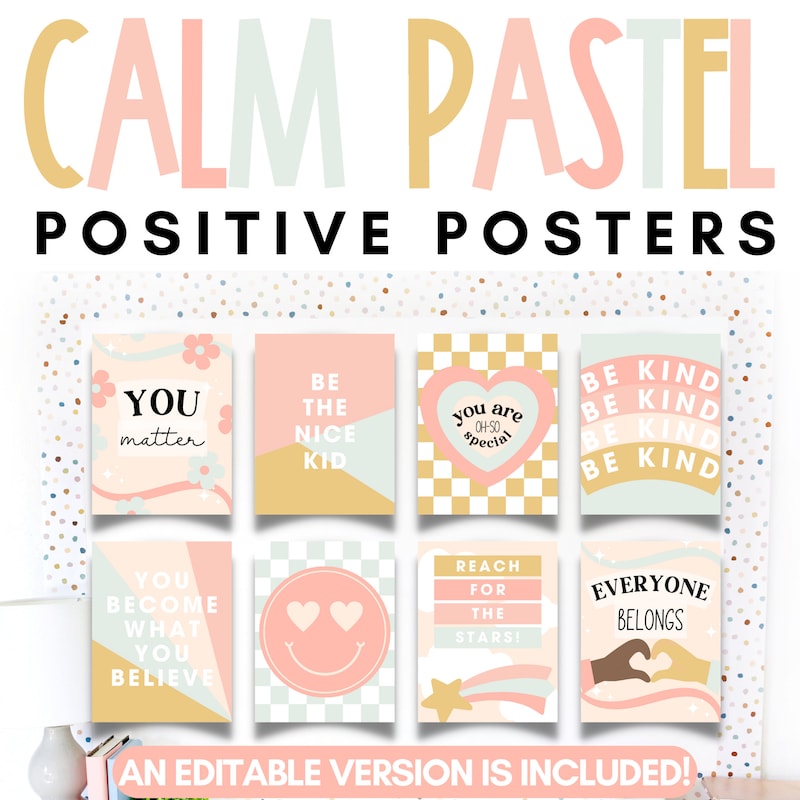 Pastel Poster - Etsy