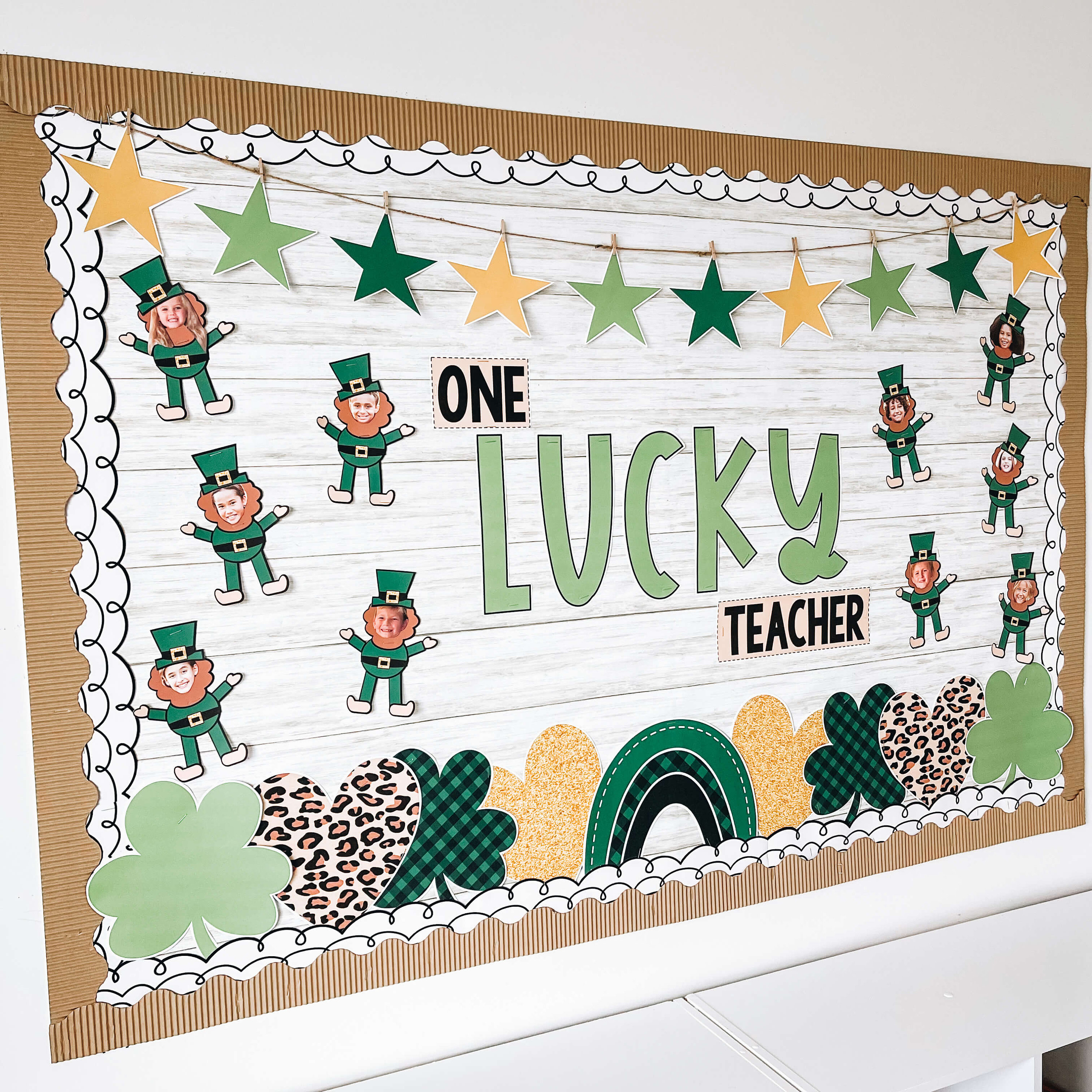 St. Patrick's Day Bulletin Board Kit - Etsy