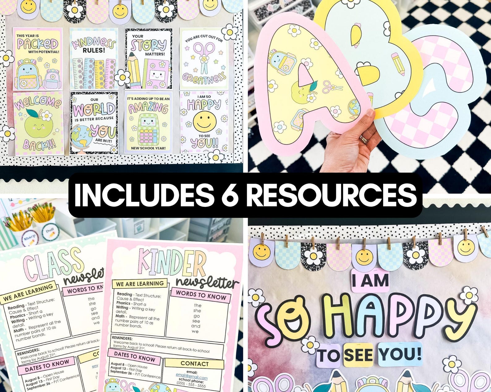 Back to School Classroom Decor | Back to School Bulletin Board | Back ...