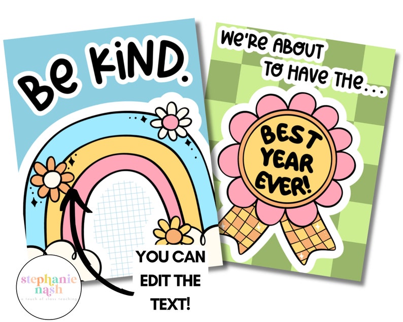 Back to School Growth Mindset Posters | Positive Bulletin Board Ideas ...