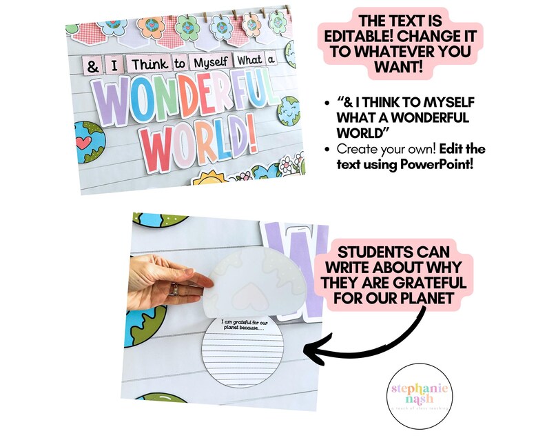 Spring Bulletin Boards | April Bulletin Board | Earth Day Craft for ...
