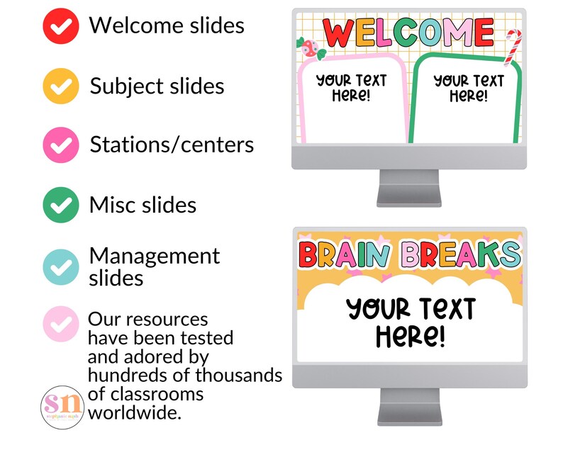 Christmas Morning Slides Editable | December Morning Slides Editable ...