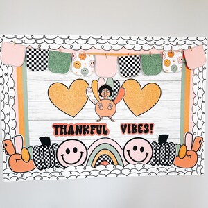 Thanksgiving Bulletin Board Kit | November Bulletin Board - Etsy