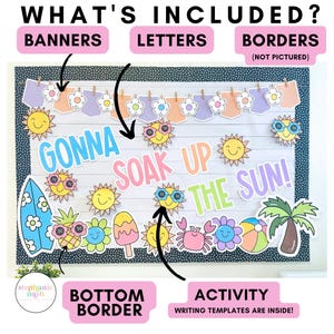 End of the Year Bulletin Board | May Bulletin | End of the Year Craft ...