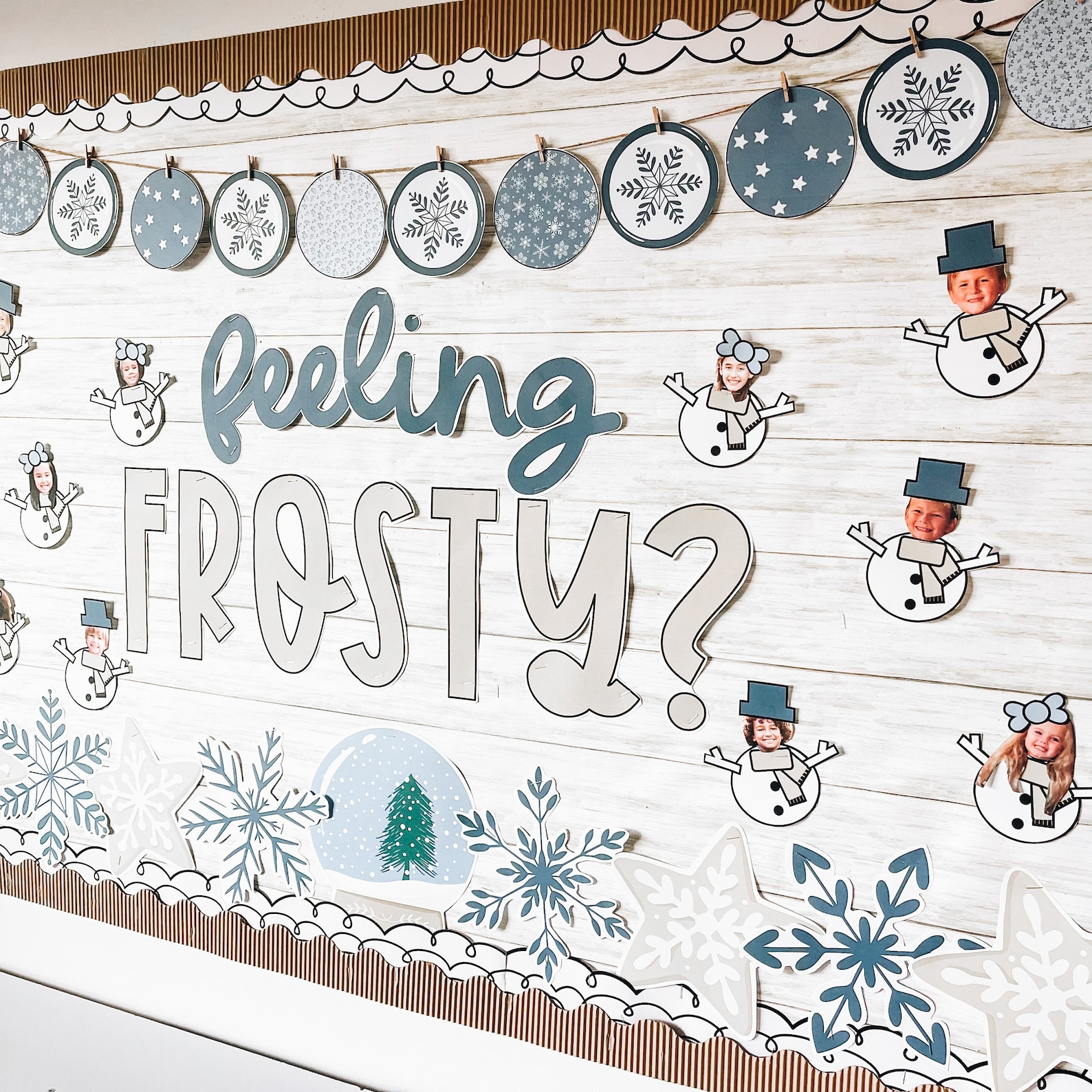 Winter Bulletin Board | Snowmen Bulletin Board | Snowman Bulletin Board ...