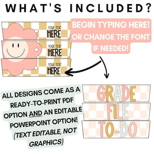 Calm Pastel Classroom Decor | 10-drawer Cart Labels & 12 Drawer Cart ...