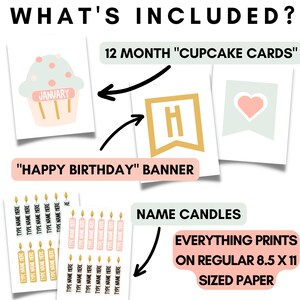 Calm Pastel Classroom Decor | Birthday Display | Editable - Etsy