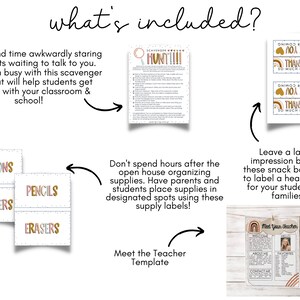 Boho Rainbow Back to School Open House Survival Kit! | Boho Rainbow ...