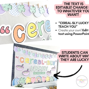 March Bulletin Boards | St. Patrick's Day Bulletin Board | Shamrock ...