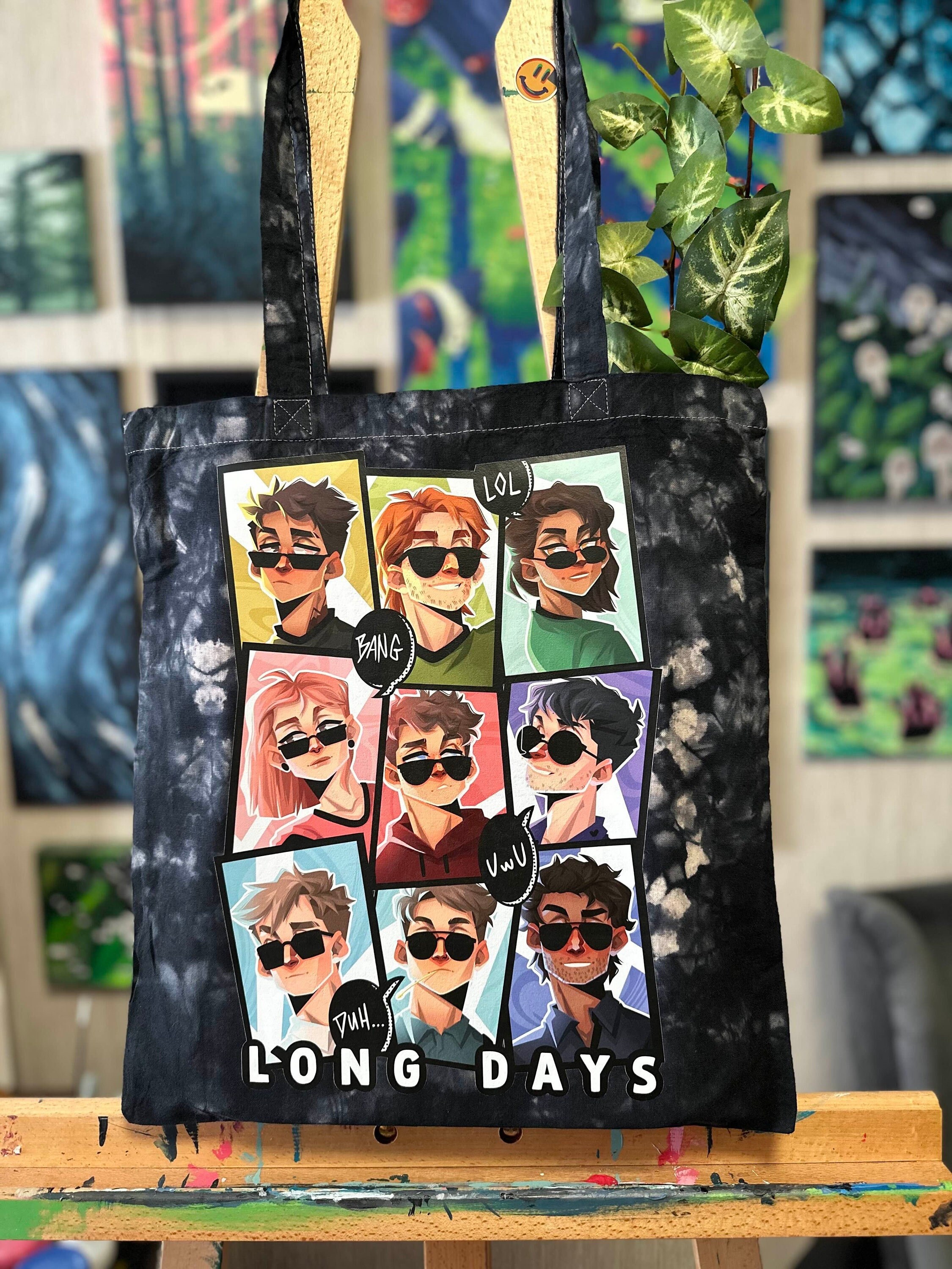 Tote Bag Cartoon Etsy UK