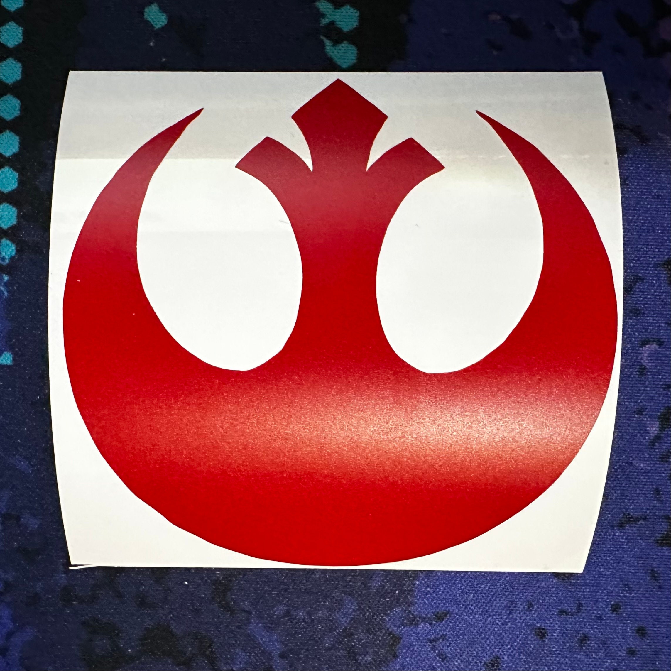 Star Wars Rebel Insignia Vinyl Sticker Multiple Colors - Etsy