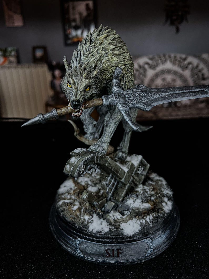 Handcrafted Sif Statue - Exquisite Dark Souls Collectible - Etsy