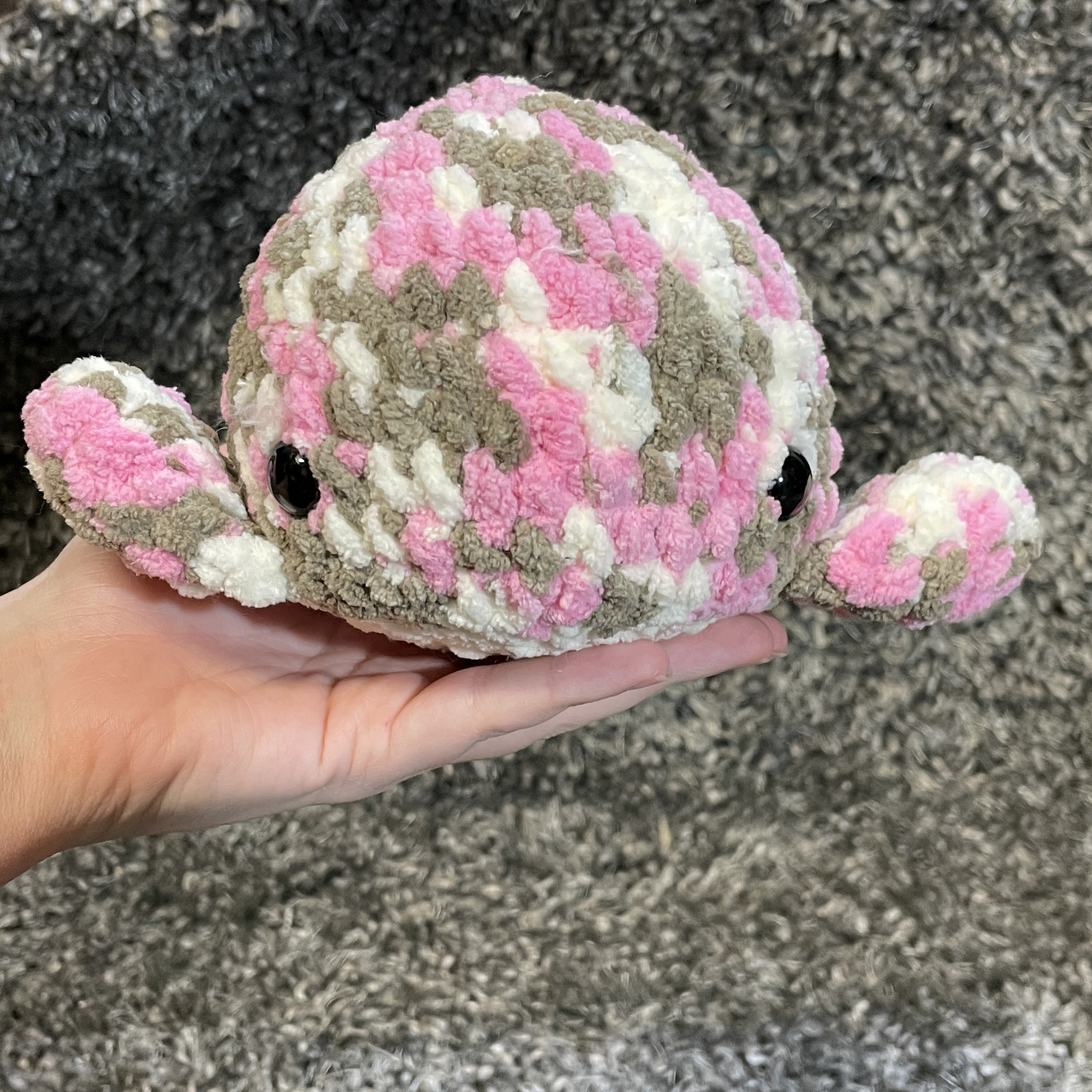 Chocolate Strawberry Whale Plushie - Etsy