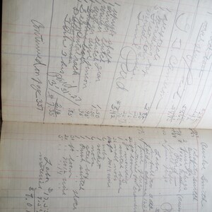 Vintage Paper Package, Music, Dictionary, Book Page, Early 1900s ...