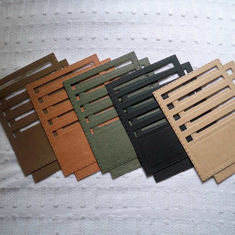 Slatted Dies Card Making Etsy