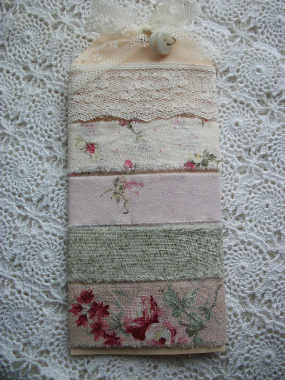 Shabby Fabric Ribbon Strips, Fabric Ribbon Bundle, Hand Torn Fabric ...