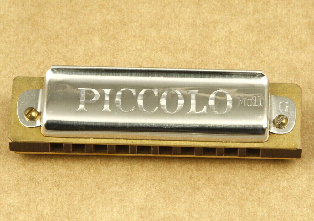 Hohner Piccolo Vintage Small Harmonica Key of G Made in - Etsy