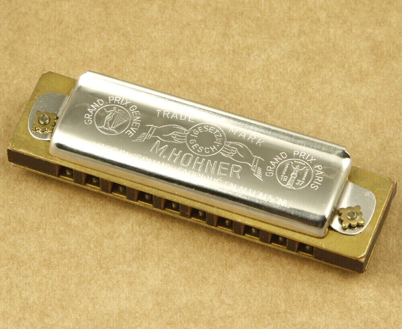 Hohner Piccolo Vintage Small Harmonica Key of G Made in - Etsy