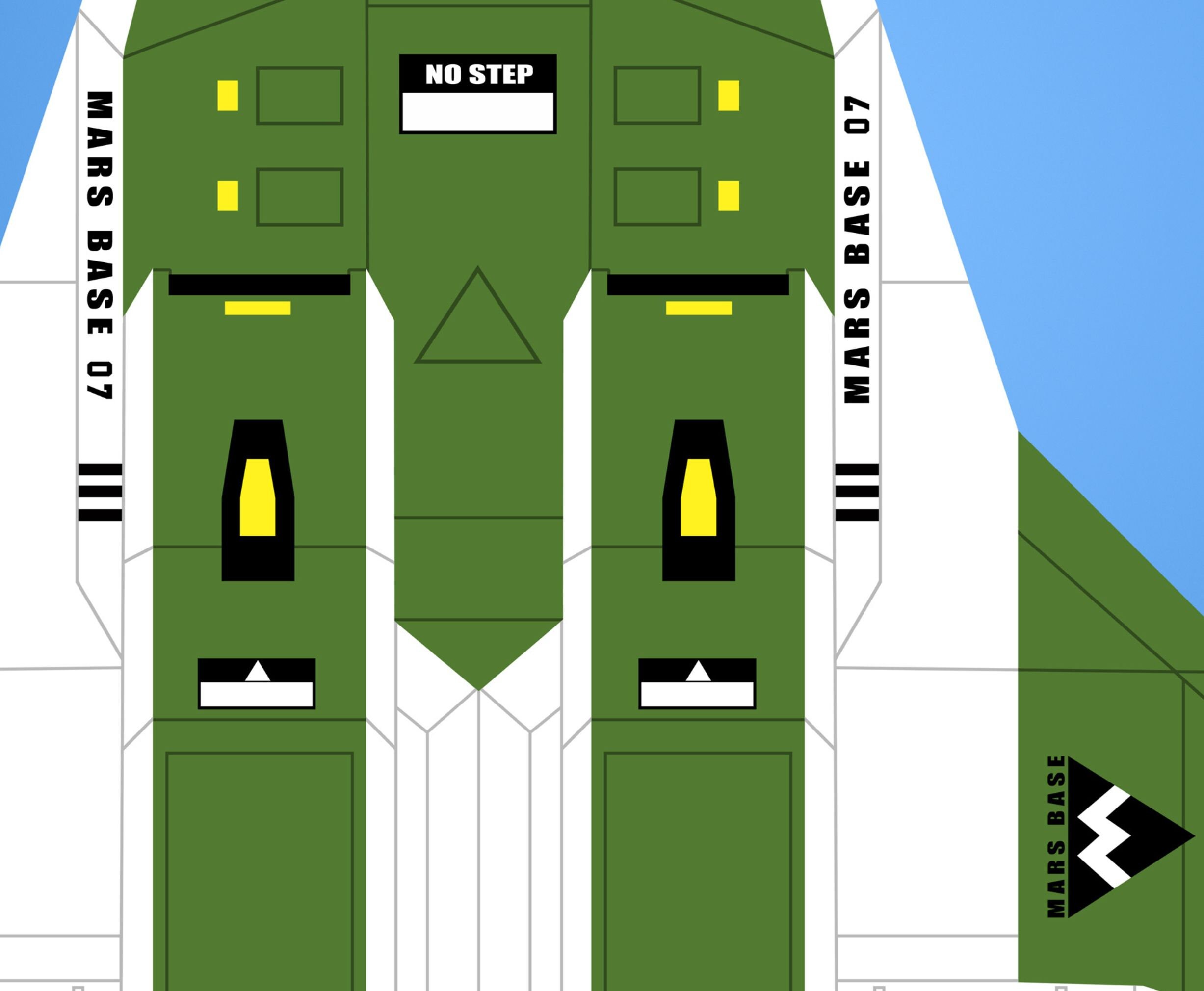 Robotech Mars Base 1
