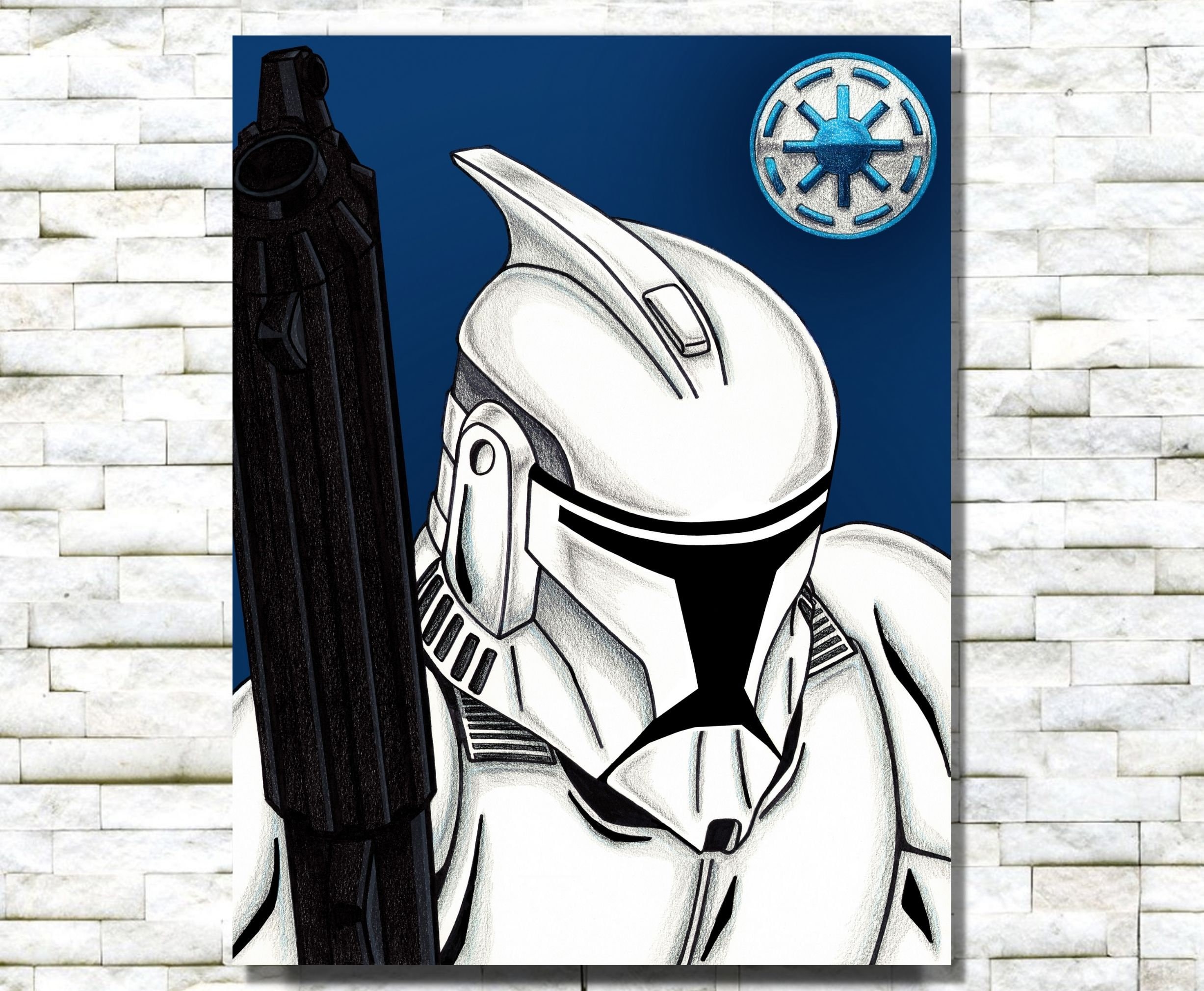 Star Wars Arf Trooper Drawing