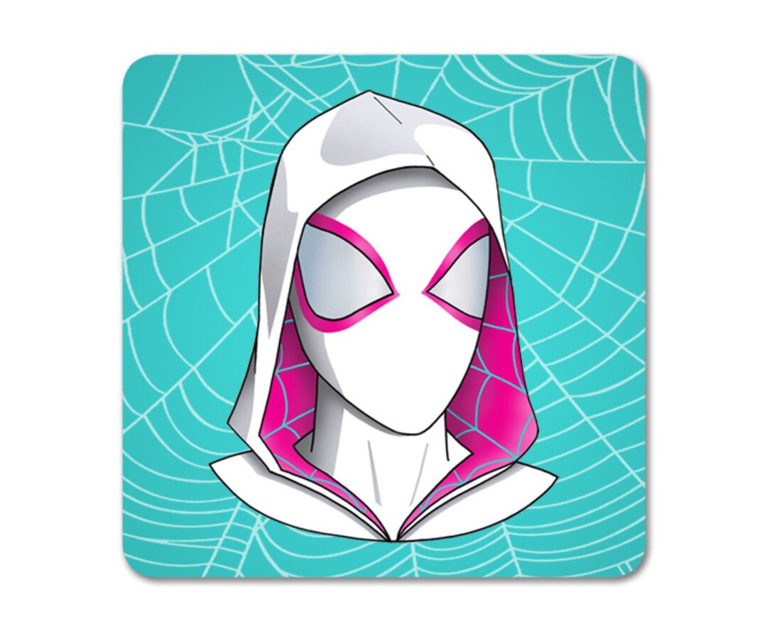 Ghost-spider / Spider Gwen - Square Magnet - Etsy