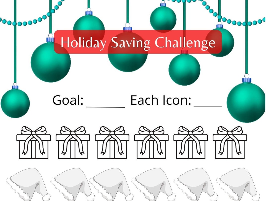 Christmas Saving Challenge - Etsy