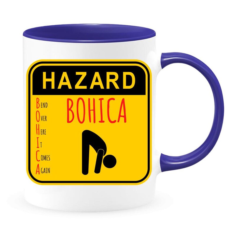 BOHICA Military Slang Mug: Funny Veteran Gift - Etsy