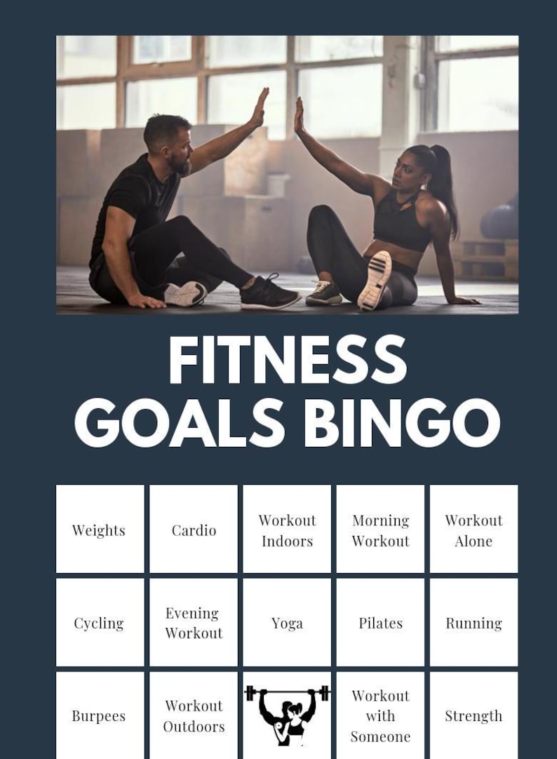 Goal Getting Bingo Bundle (5 Cards) - Etsy