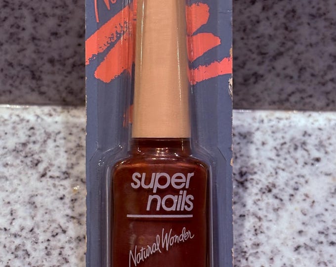 Vintage Suntan Rose Discontinued Polish - 1980s Revlon - Sealed on Card ...