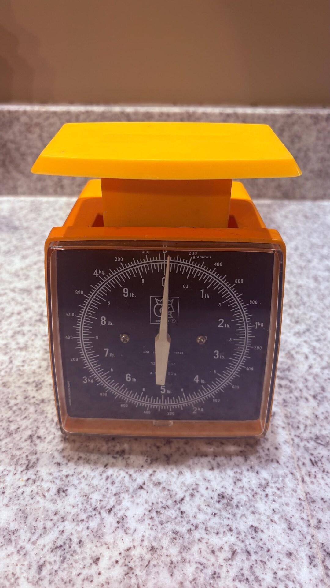 Kitchen King Scale Vintage 70s Harvest Gold | Retro Mid Century Kitchen ...