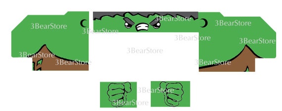 Cricut Maker 3 Craft-able Hulk Sticker - Etsy