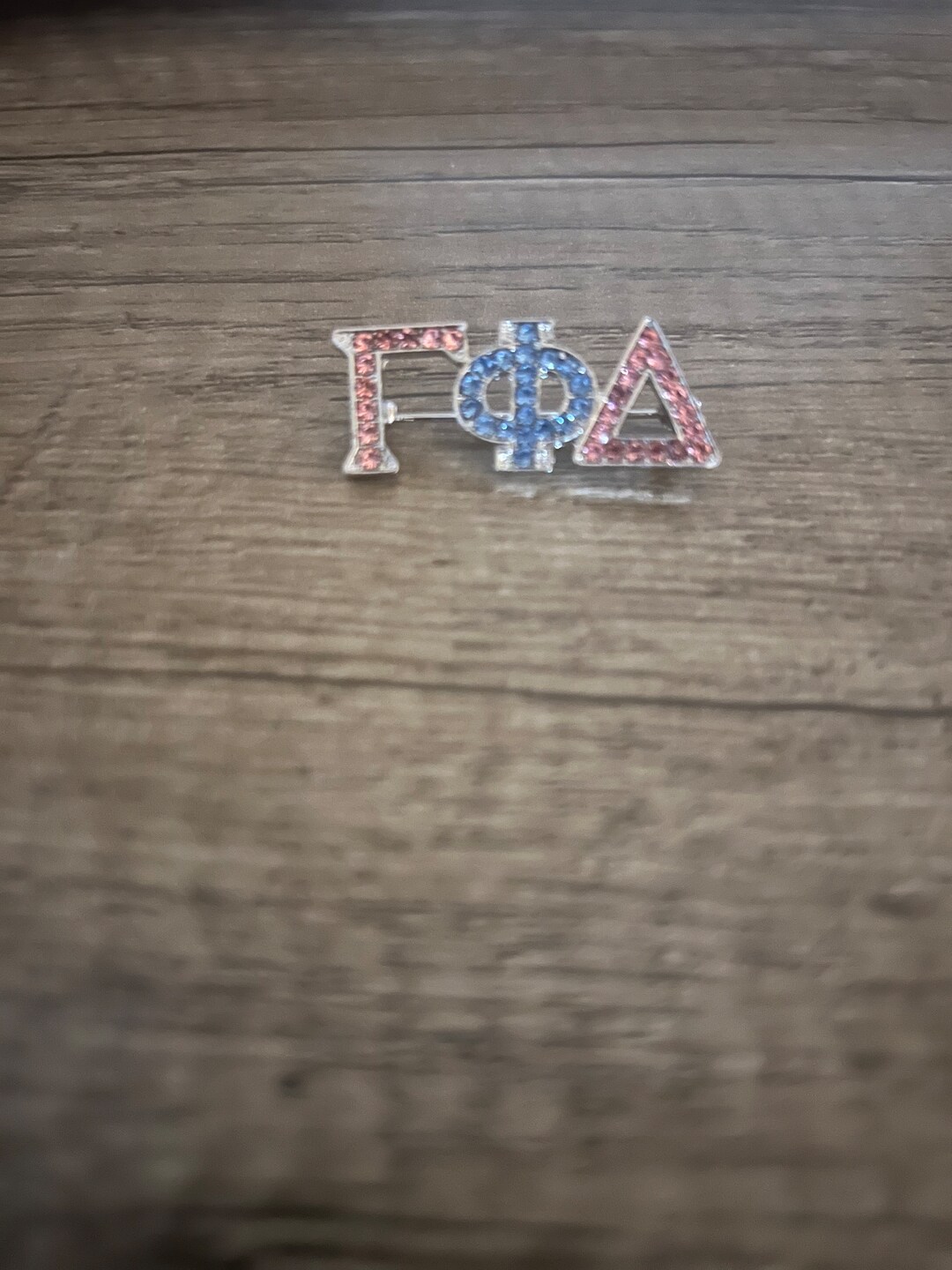 Gamma Phi Delta Pink and Blue Pin - Etsy