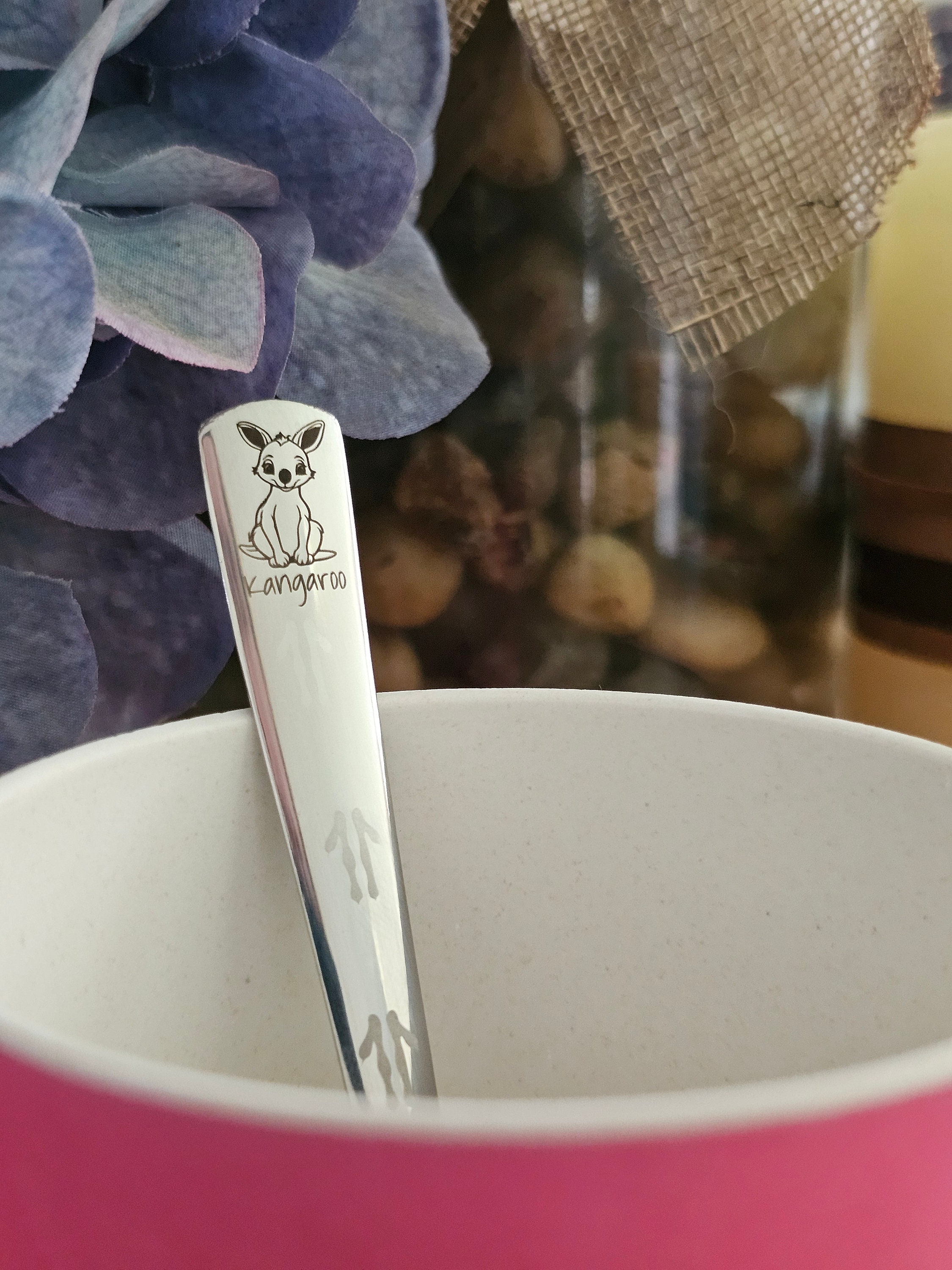 Australian Themed Teaspoons, Giftware Set, Teaspoons, Engraved ...