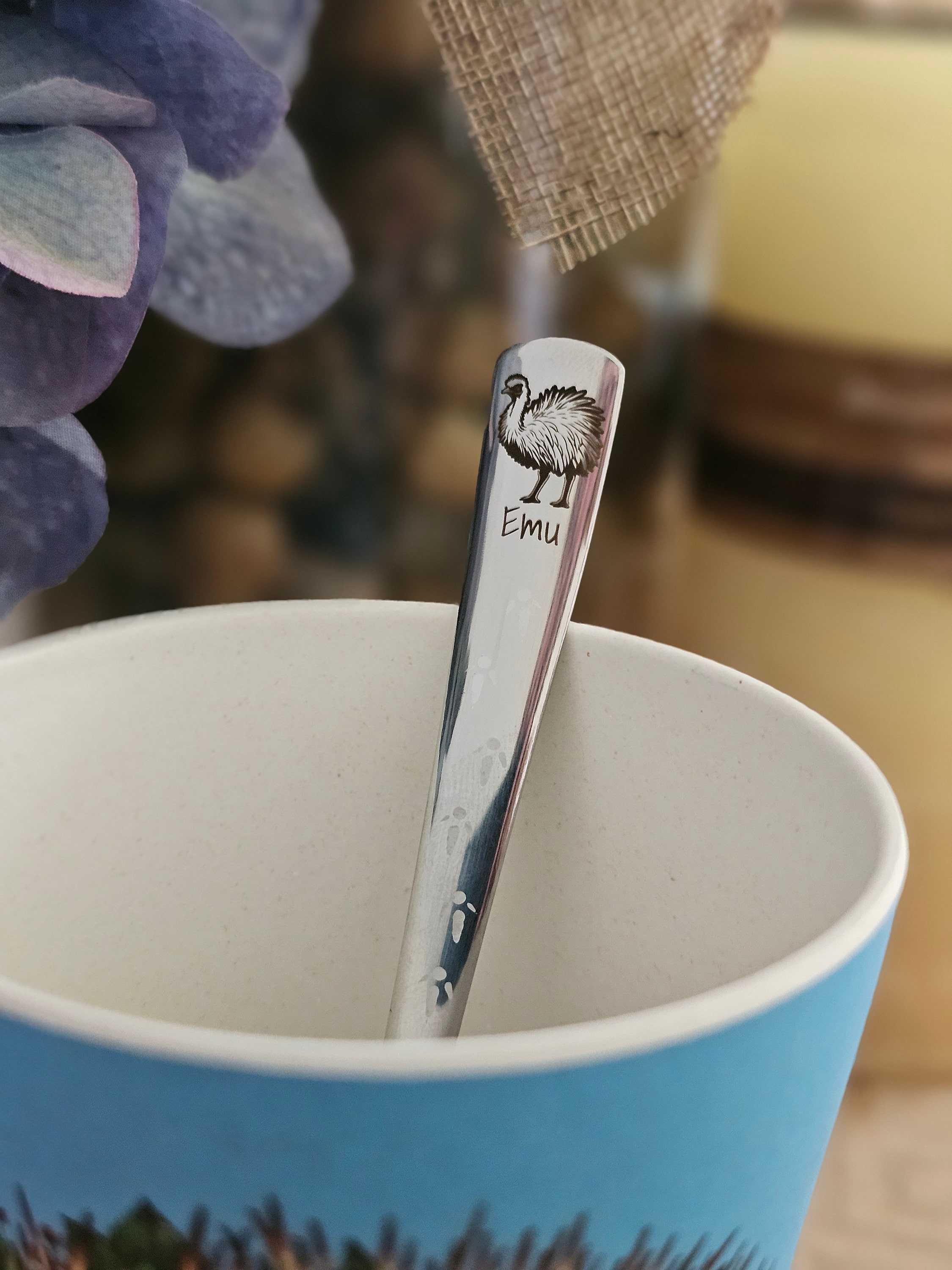 Australian Themed Teaspoons, Giftware Set, Teaspoons, Engraved ...