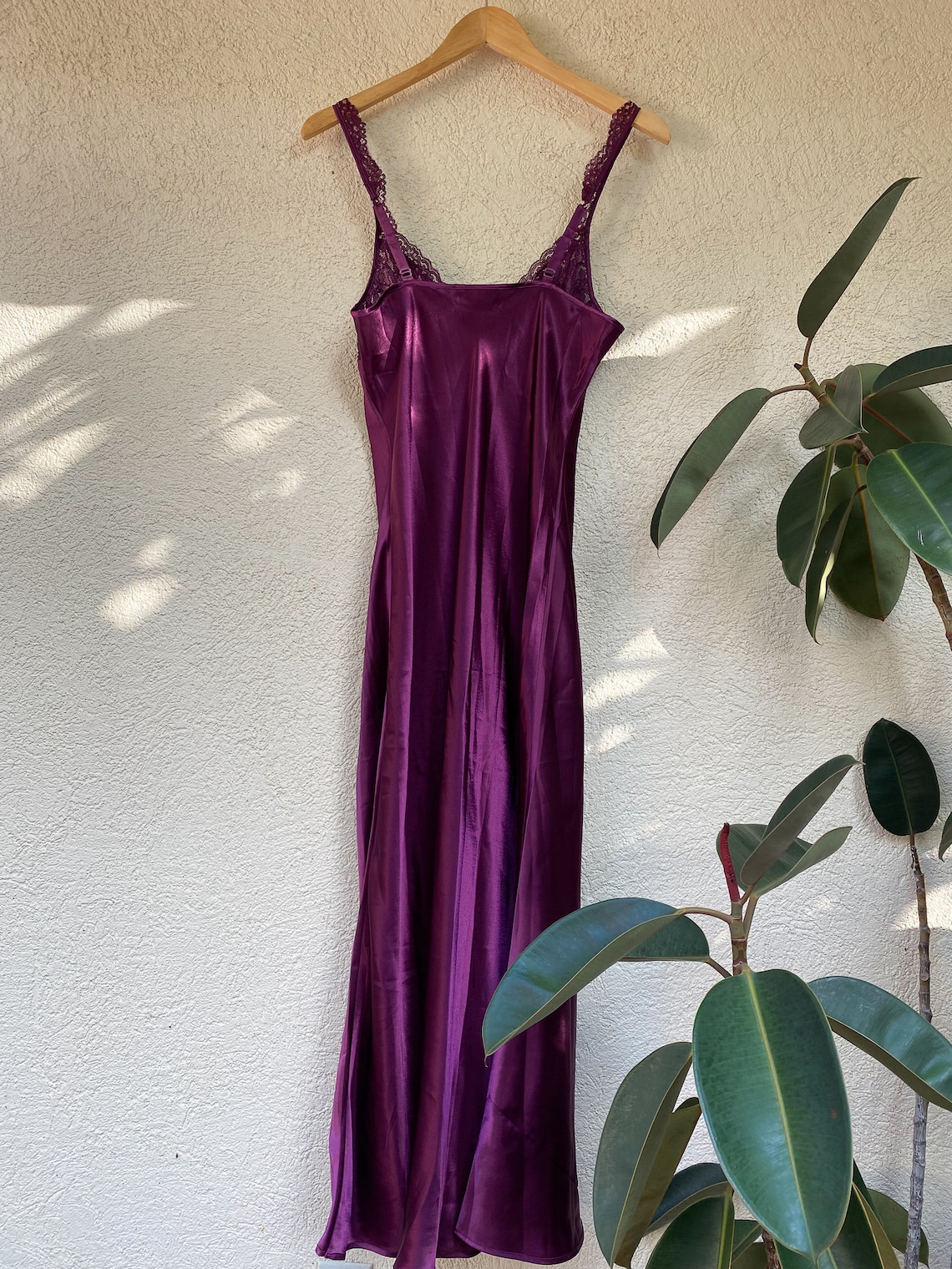 VS Gold Label Silky Nightgown, Vintage Nightgown, Silky Negligee ...