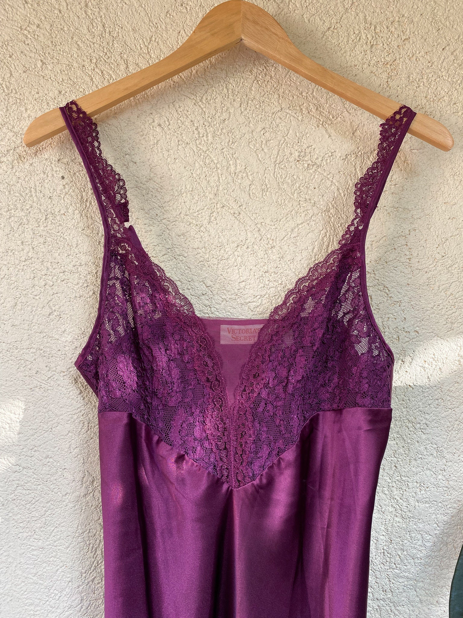VS Gold Label Silky Nightgown, Vintage Nightgown, Silky Negligee ...