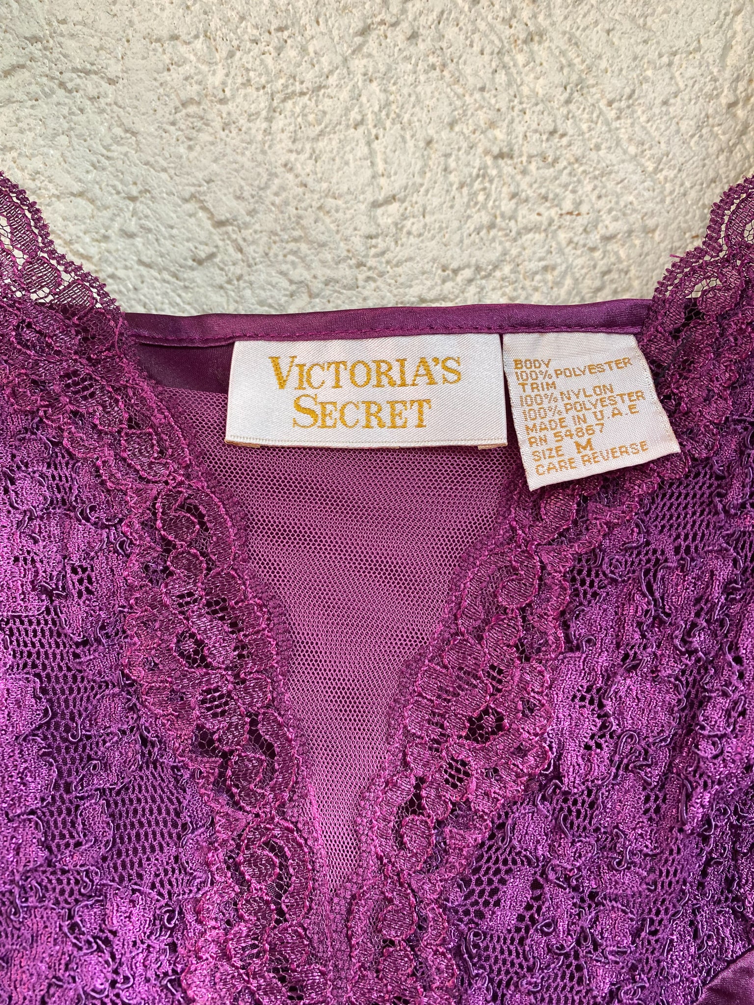 VS Gold Label Silky Nightgown, Vintage Nightgown, Silky Negligee ...