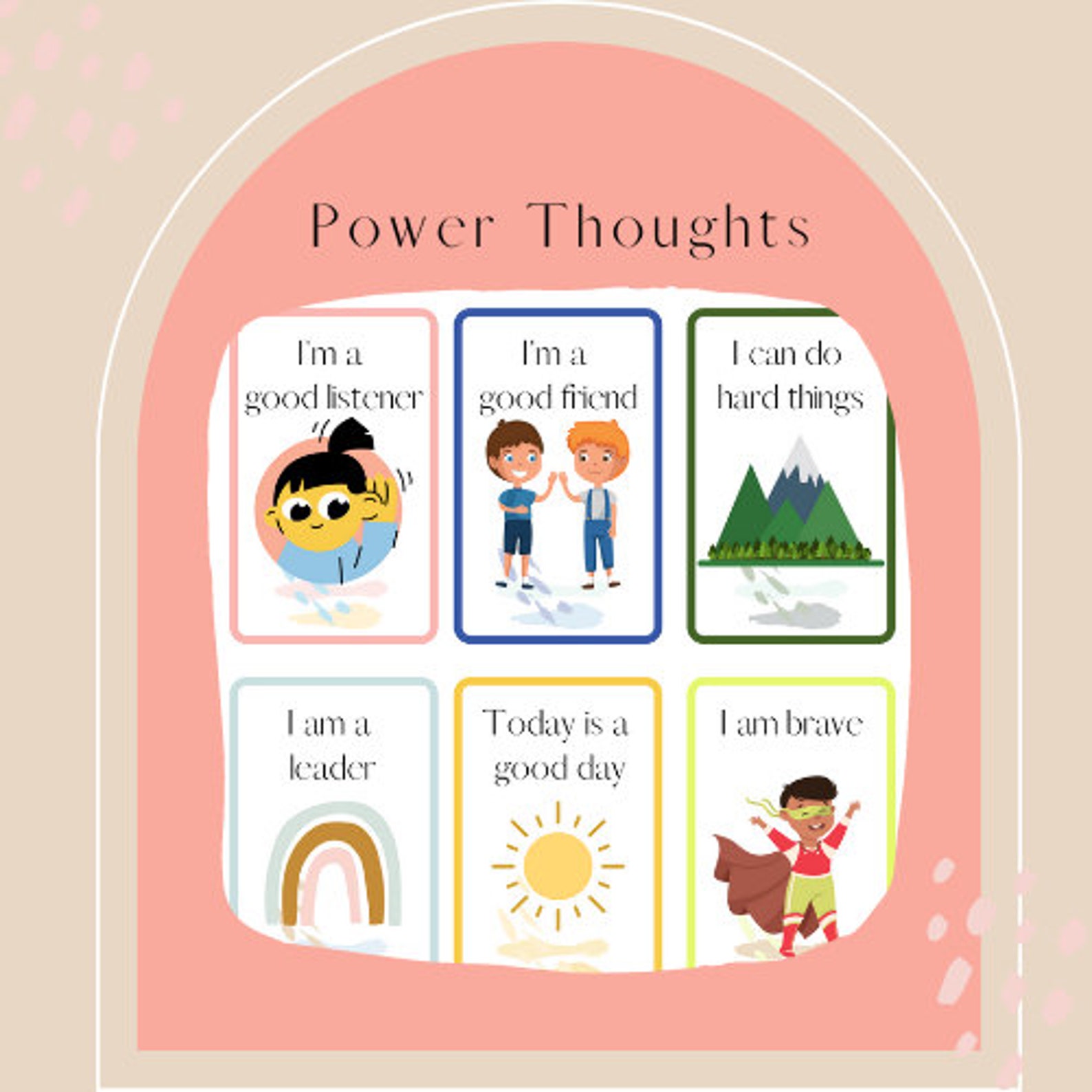 Calming Corner Printable Resources for Toddlers and Children. | Etsy