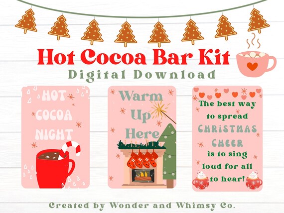 Sing Hot Chocolate Bar