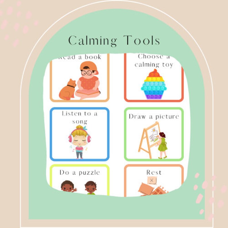 Calming Corner Printable Resources for Toddlers and Children. | Etsy