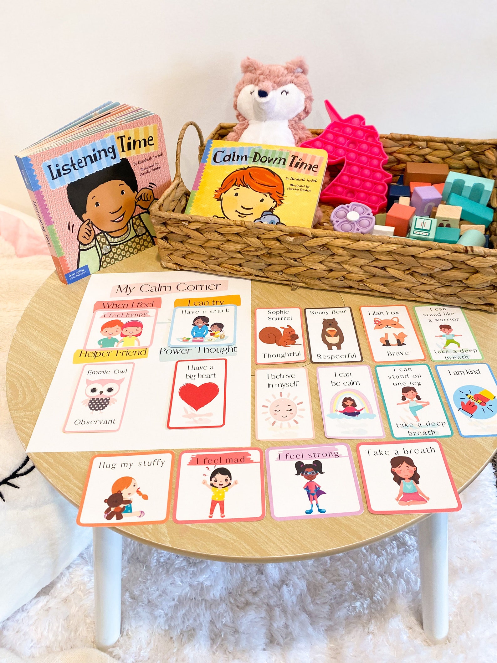 Calming Corner Printable Resources for Toddlers and Children. | Etsy